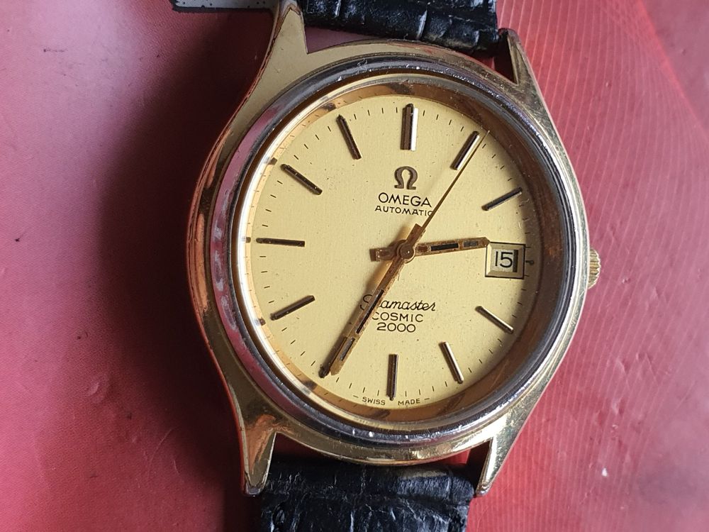 301 Omega Seamaster Cosmic 2000 Date Goldmantel jumbo (Gebraucht) in ...