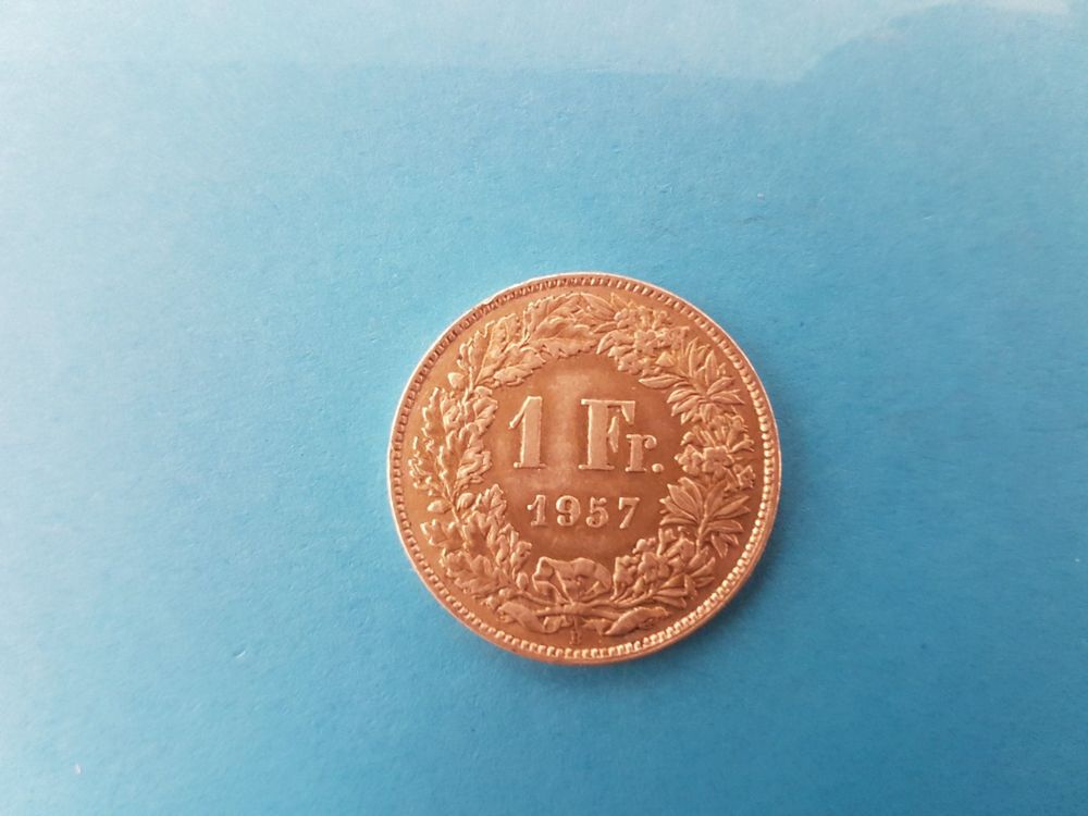 1 Franken Schweiz 1957 | Kaufen auf Ricardo