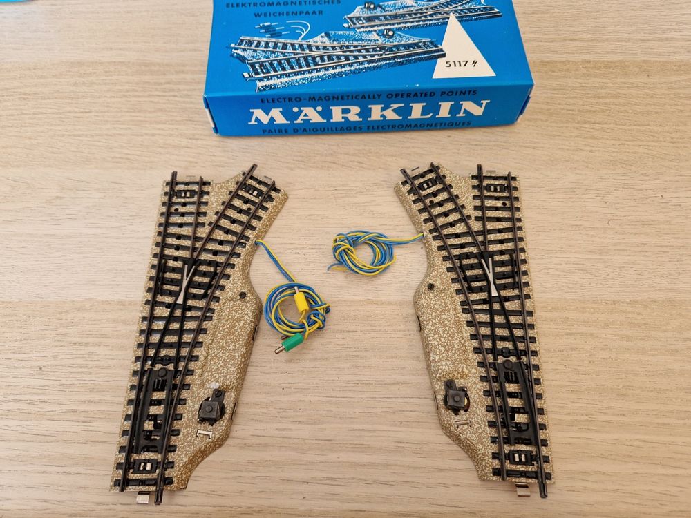 Märklin 5117 Weichenpaar M H0 (2) | Kaufen auf Ricardo