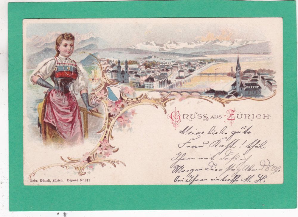Gruss aus Zürich 1898 | Kaufen auf Ricardo