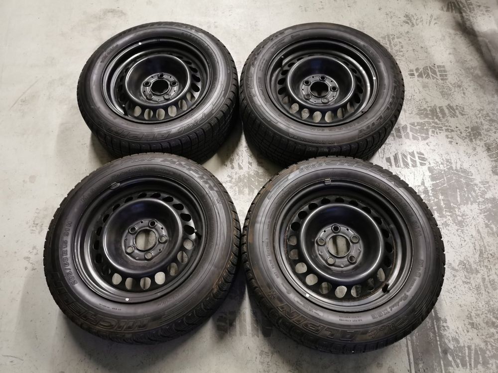 Mercedes Kompletträder Stahlfelgen 7x15 Slk W123 5x112 (Gebraucht) in ...