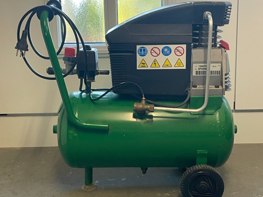 Druckluft Kompressor 1.5 PS / 24 Liter / 8 Bar | Kaufen auf Ricardo