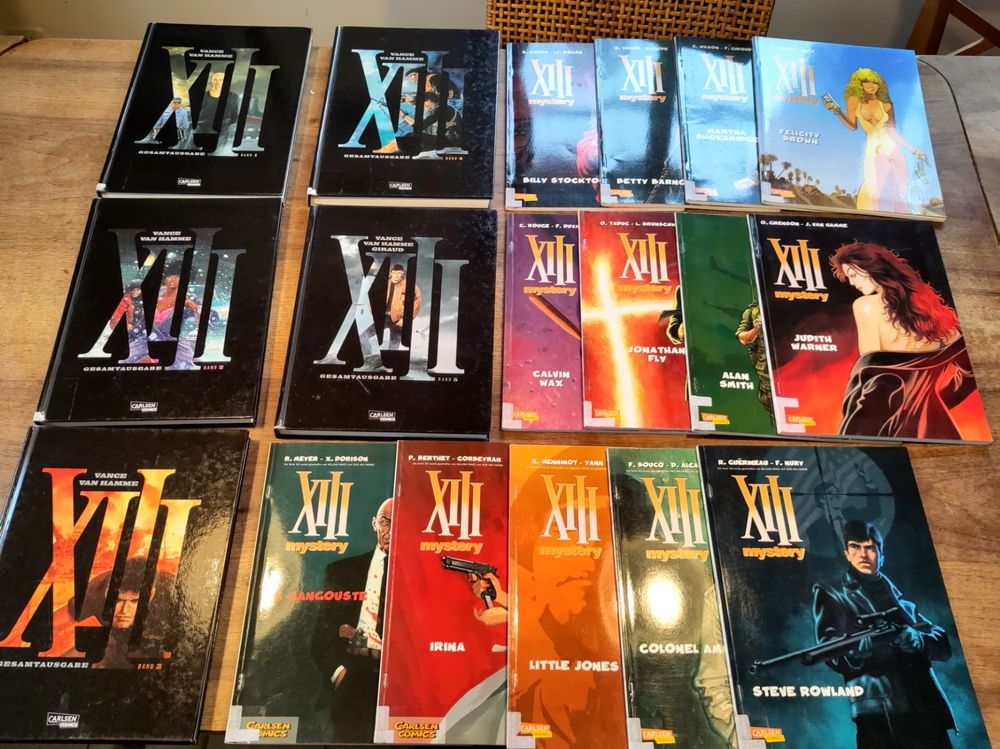 XIII Comics Alle Gesamtausgaben sowie Mysterie komplett | Kaufen auf ...