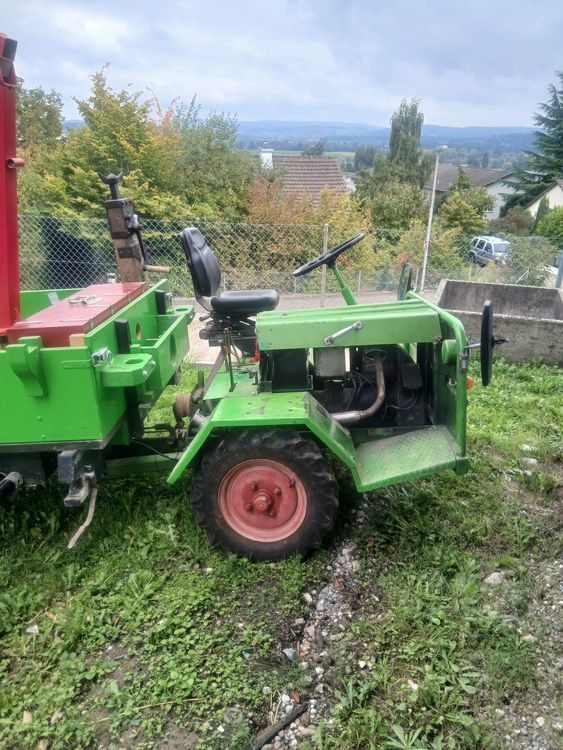 Schilter 1000, Oldtimer Transporter mit Kran, Top Zustand! (Gebraucht ...