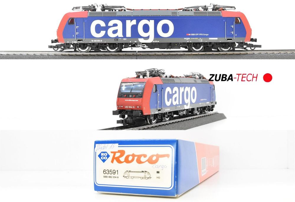 Roco 63591 E-Lok Re 482 SBB-Cargo H0 GS | Kaufen auf Ricardo