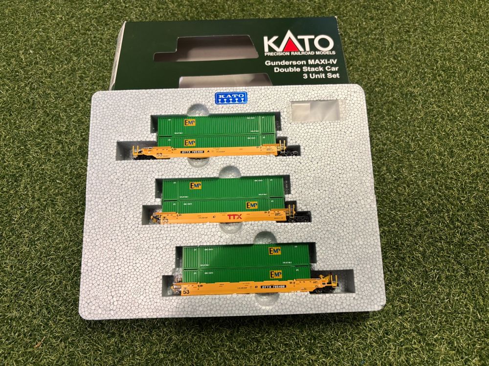Kato N Gunderso 3Set Maxi-VI Double Stack Car (Gebraucht) in Samstagern ...