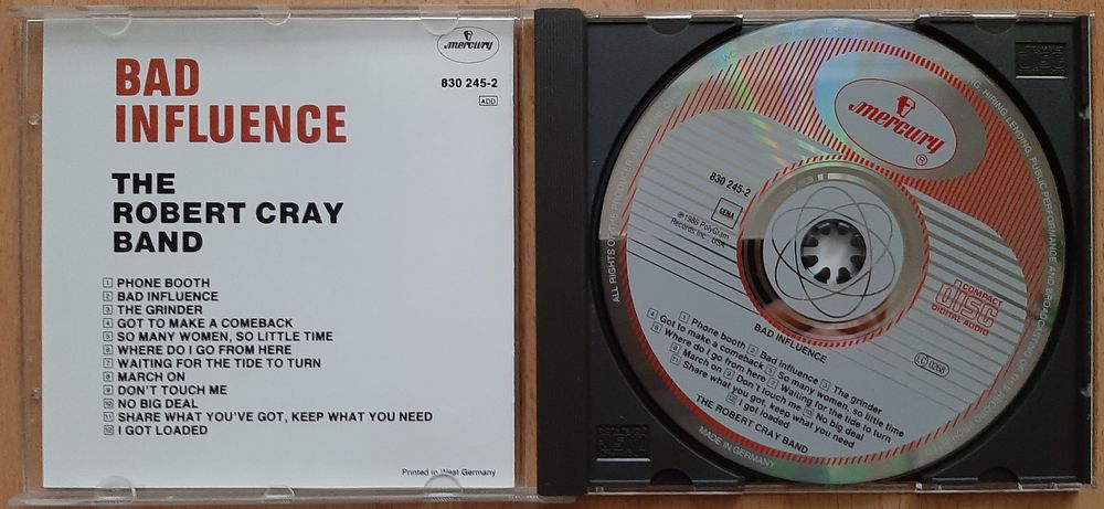 ROBERT CRAY Bad Influence CD Blues | Kaufen auf Ricardo