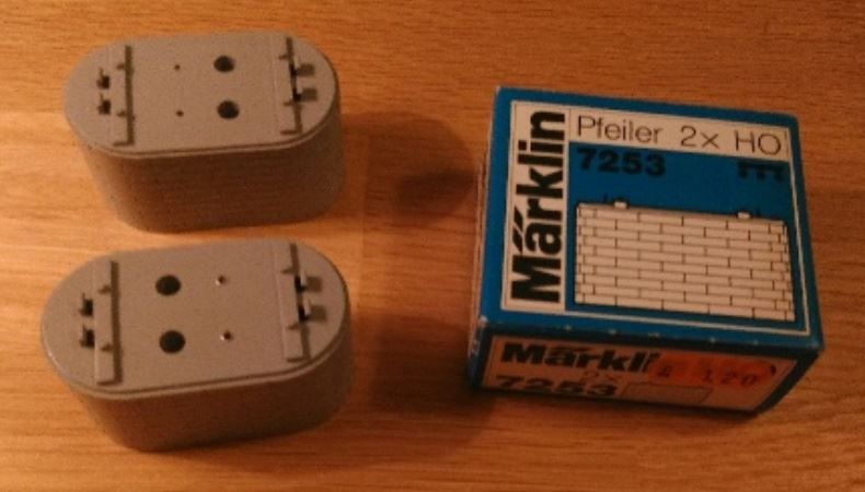Märklin H0, 7253 / 2 x Pfeiler - Pilier (Gebraucht) in Bern für CHF 2.5 ...