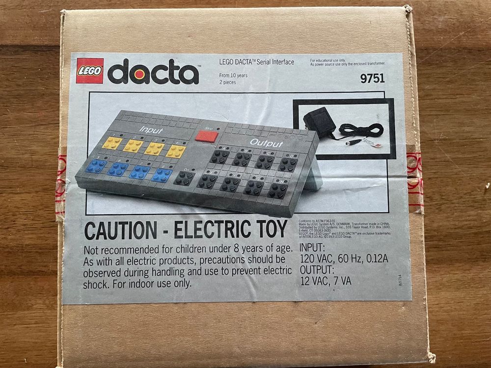 Lego Dacta 9751: Control Lab mit Sensoren (Neu (gemäss Beschreibung ...