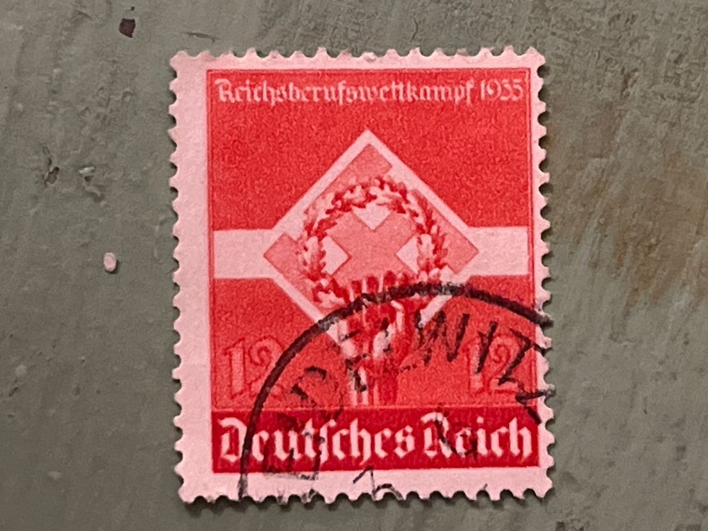 DR - Deutsche Reich / 3° Reich / Briefmarke (Gebraucht) in Chiasso für ...