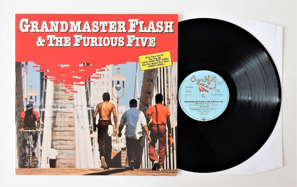 LP Vinyl / Grand Master Flash & The Furious Five von 1983 (Gebraucht ...