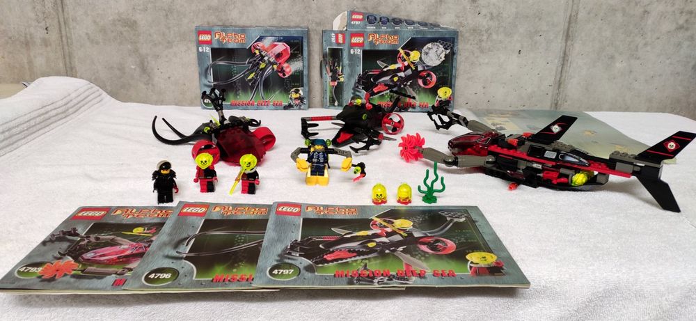 Lego Alpha Team, Mission Deep Sea 4790, 4793, 4796, 4797 (Gebraucht) in ...