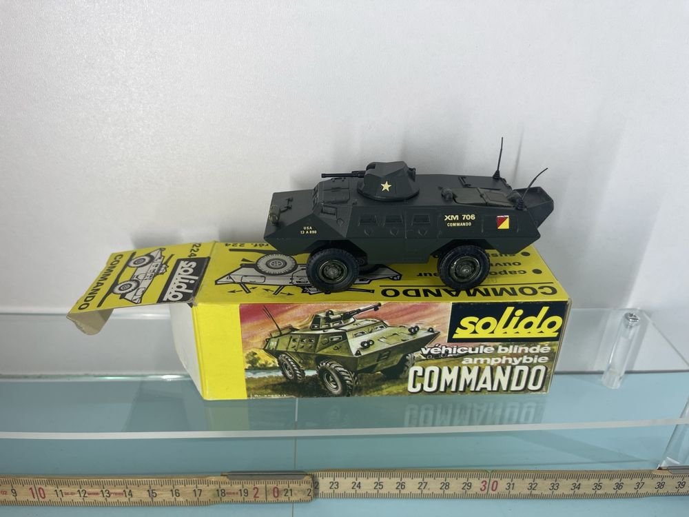 Char Solido "Commando" amphibie, boîte d'origine (Gebraucht) in ...