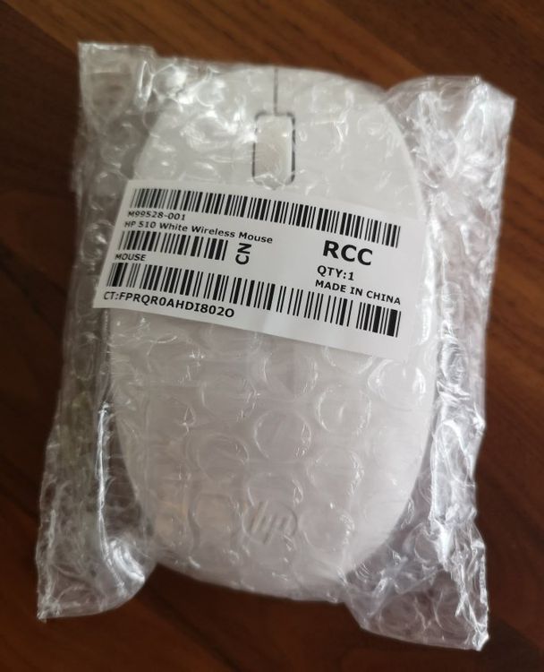 HP 510 White Wireless Keyboard & HP 510 White Wireless Maus (Neu und ...