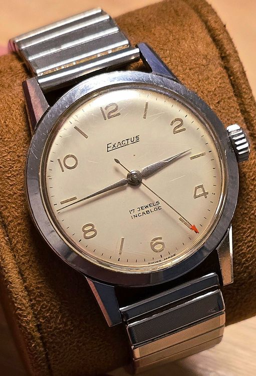 EXACTUS 17 JEWELS INCABLOC HERREN UHR MEGA RAR (Gebraucht) in Zürich ...