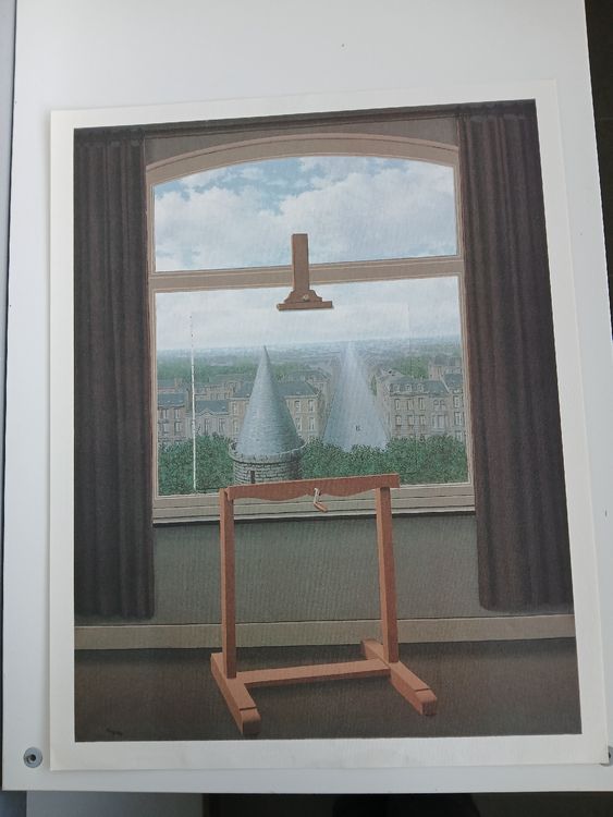 Poster Magritte "Les promenades d'Euclide 1955 cm 34x43 (Gebraucht) in ...
