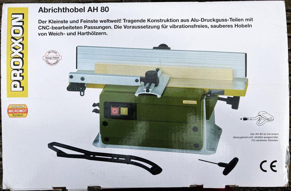 Modellbau Abrichthobel AH 80 Proxxon | Kaufen auf Ricardo