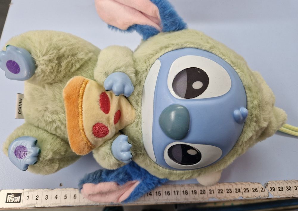 Labubu grande peluche Stitch PIZZA 25 cm NEUF (Neu und originalverpackt ...