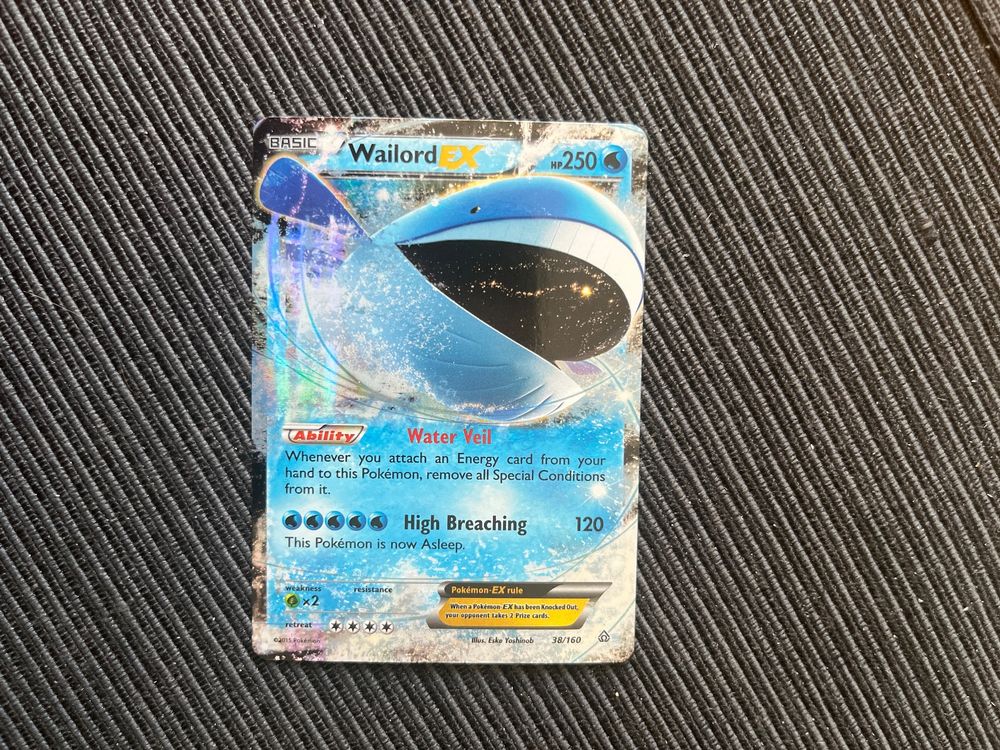 Pokemon Wailord EX 38/160 XY Primal Clash | Kaufen auf Ricardo