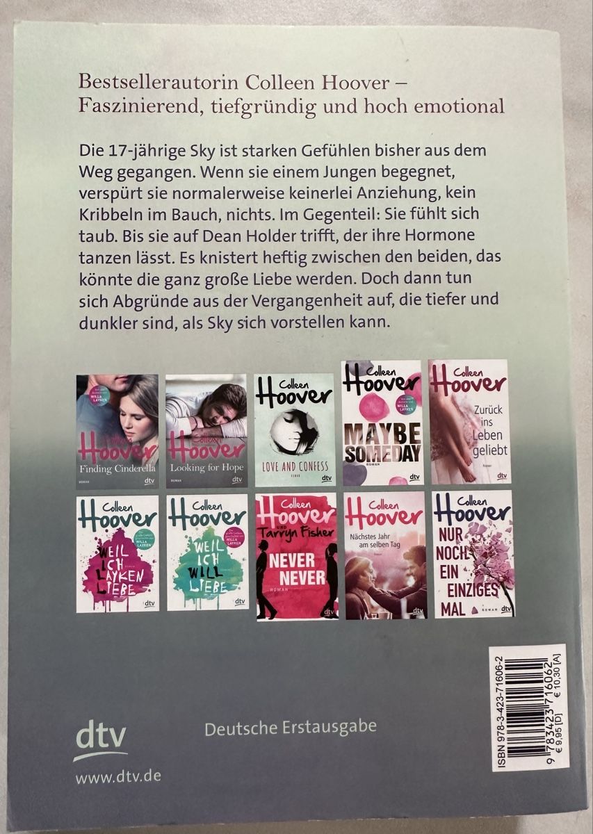 Colleen Hoover - Hope Forever, Roman, Taschenbuch (Gebraucht) in ...