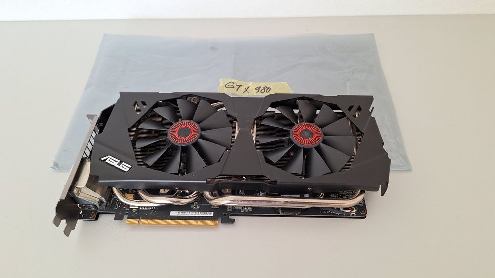 Asus Geforce GTX 980 Strix 4GB GDDR5 OC Edition (Gebraucht) in ...