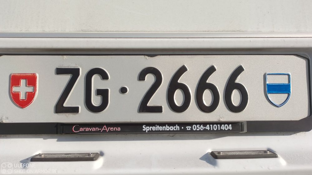 ZG 2666 (Autonummer), Nummernschild, Autokennzeichen, Plate | Kaufen auf Ricardo