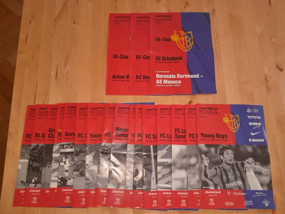 Fc basel matchprogramme fcb | Kaufen auf Ricardo