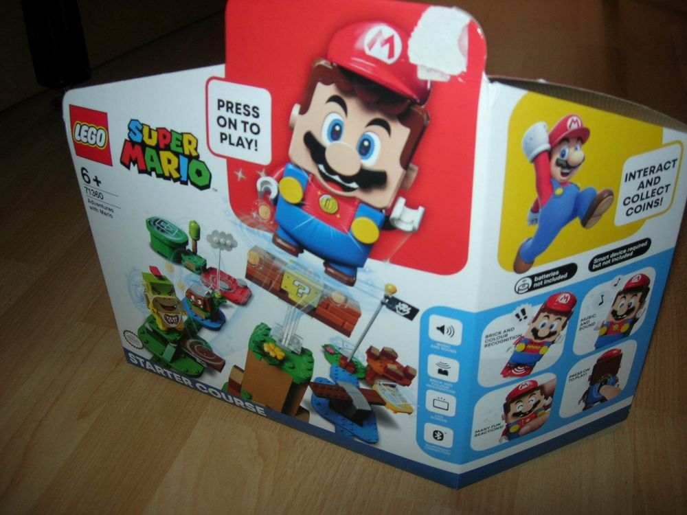 71360 Lego Super Mario - Abenteuer mit Mario – Starterset | Kaufen auf ...