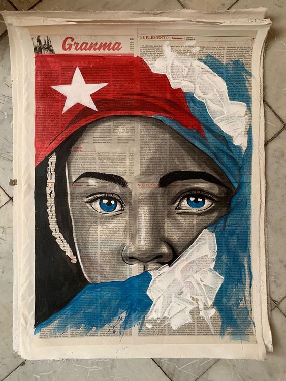 Kuba - Original Mischtechnik auf Leinwand (Gebraucht) in Bern für CHF 290 – mit Lieferung auf ...