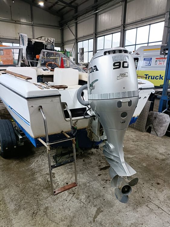 Motorboot mit Anhänger | Kaufen auf Ricardo