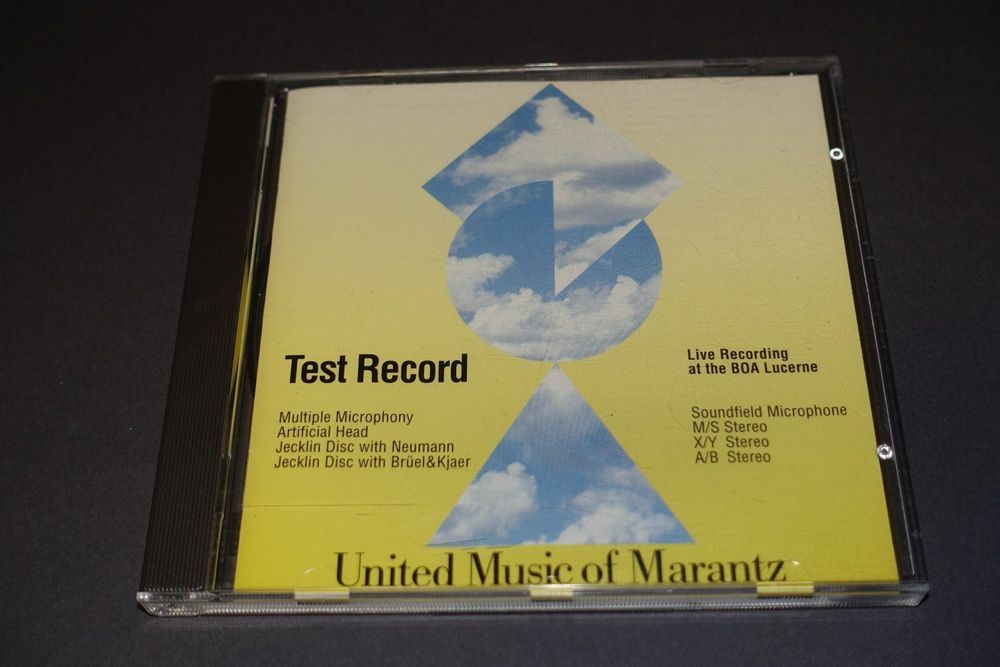 MARANTZ TEST RECORD - CD - TOP! | Kaufen auf Ricardo