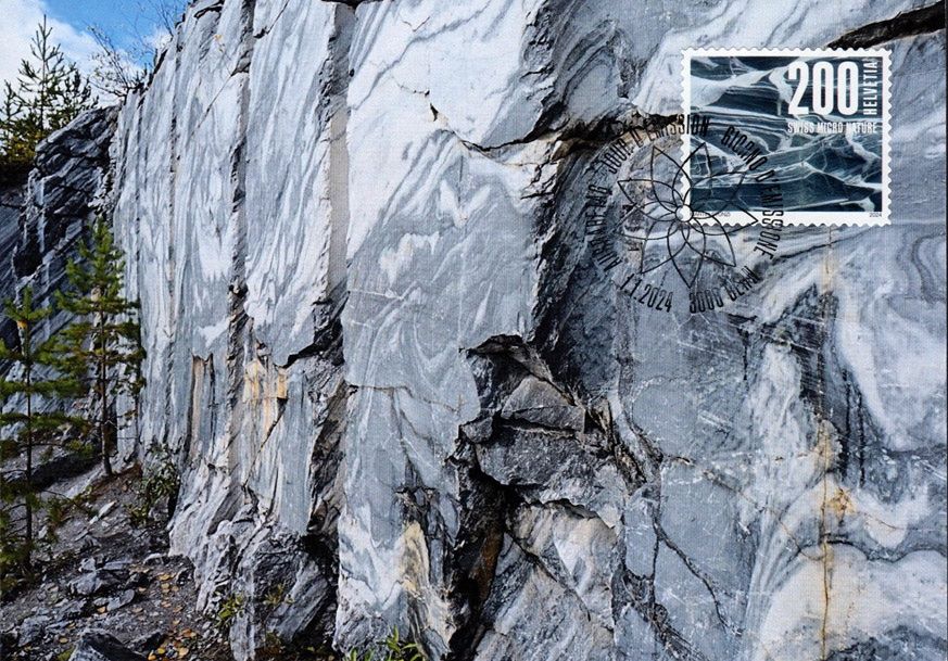 Maximumkarte Naturmuster - Marmor | Kaufen auf Ricardo