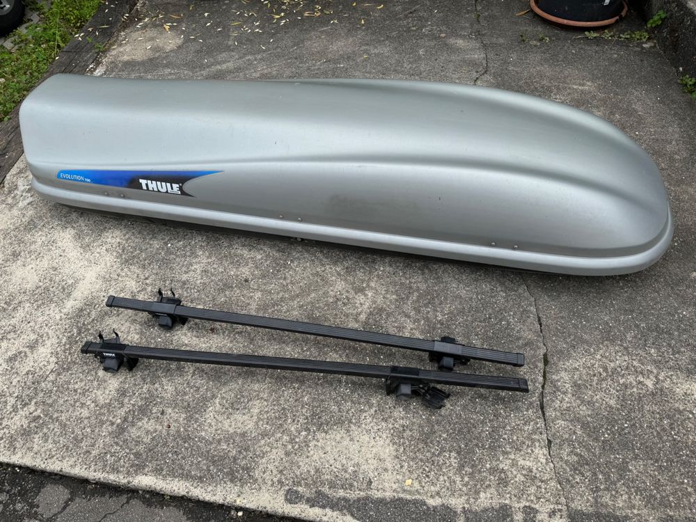 Thule Evolution 700 Dachbox inkl. Querträger (Defekt) in für CHF 41 ...