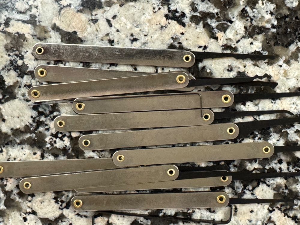 Lockpicking Set - Profi Dietrich Set für Schlossöffner (Gebraucht) in ...