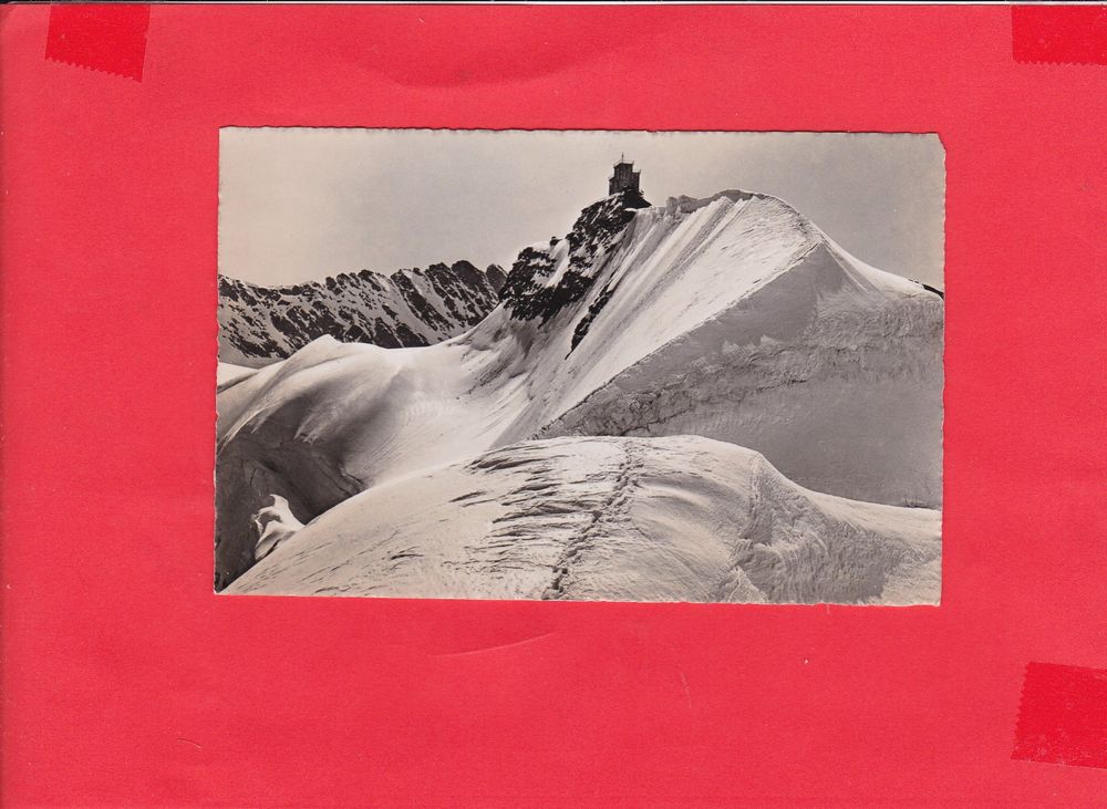 Jungfraujoch. Sphinx mit meteor. Observatorium (Gebraucht) in St. Peterzell für CHF 2 – mit ...