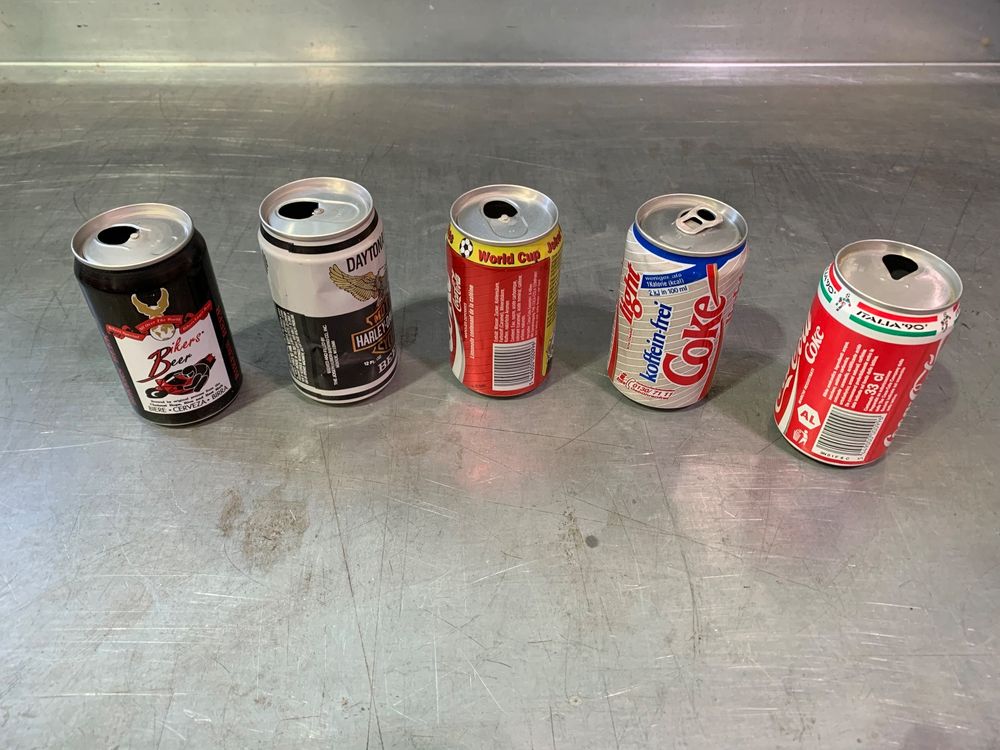 Alte Getränke Dose / Coca Cola / Pepsi / Harley Davidson (Gebraucht) in ...