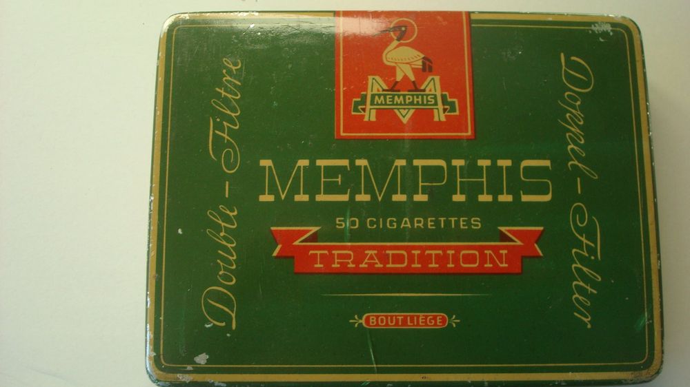 Blechdose Vintage Memphis 50 Cigarettes Tradition | Kaufen auf Ricardo