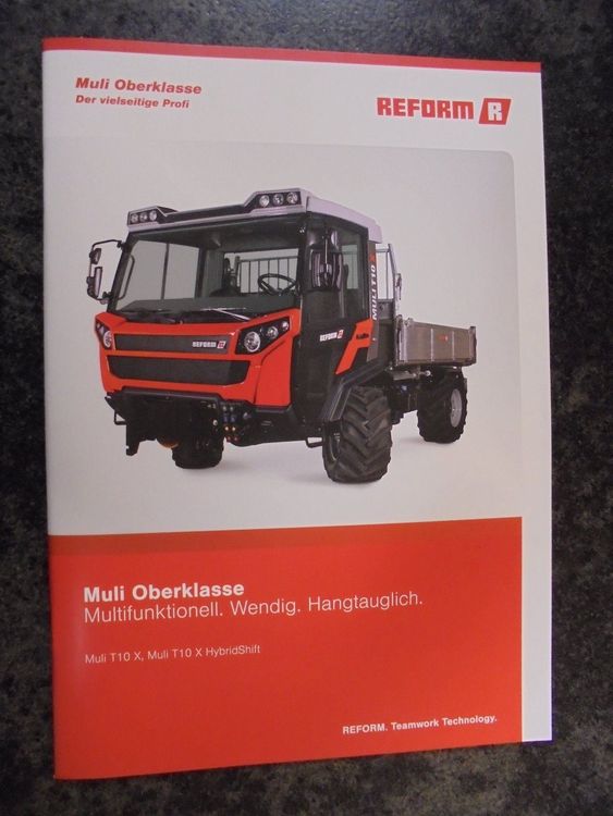 Reform Muli Traktor Prospekt (Gebraucht) in Madiswil für CHF 3 – mit ...