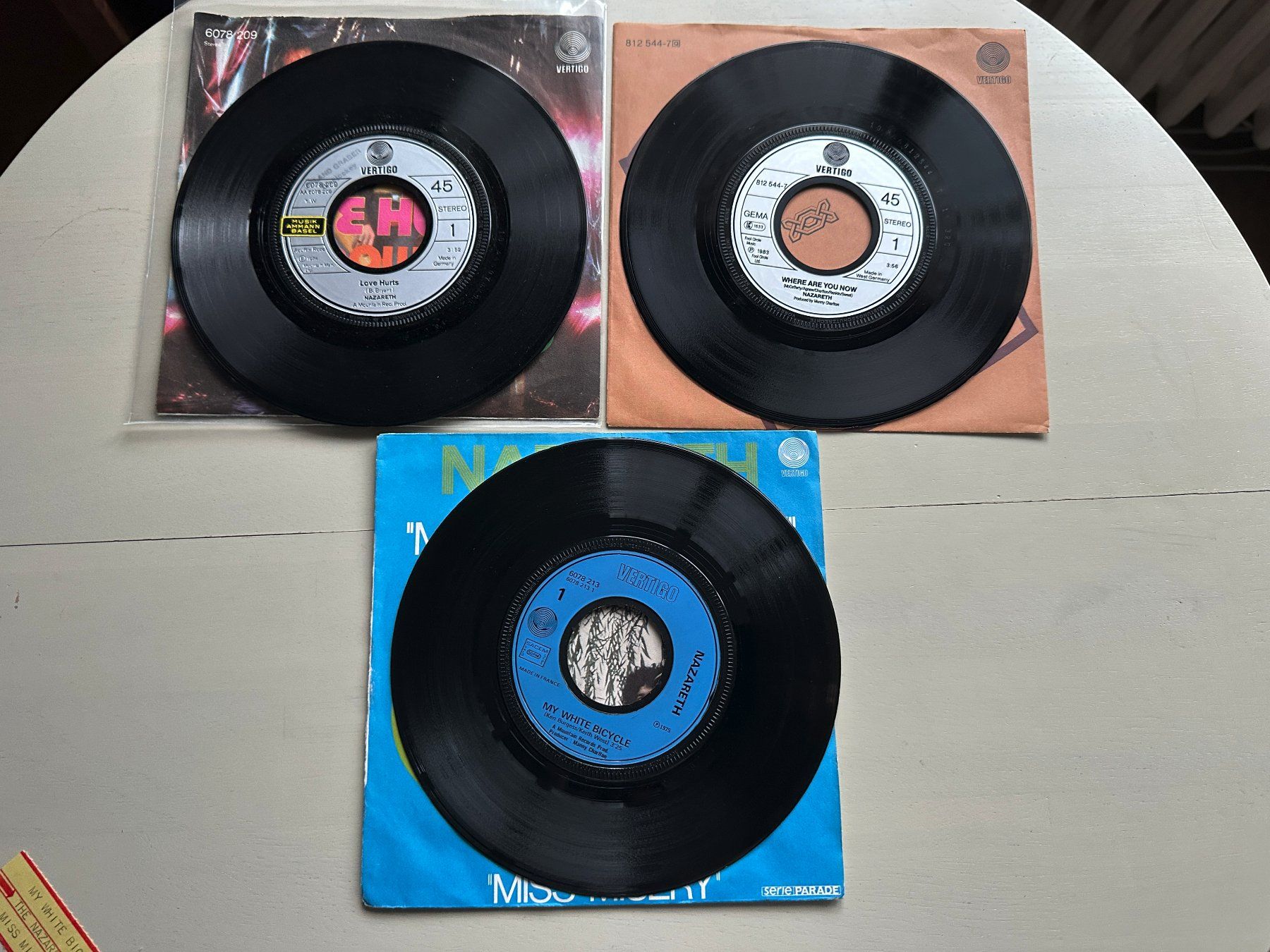 NAZARETH tolle rare Singles Kult Top Hits Love hurts Rock (Gebraucht ...