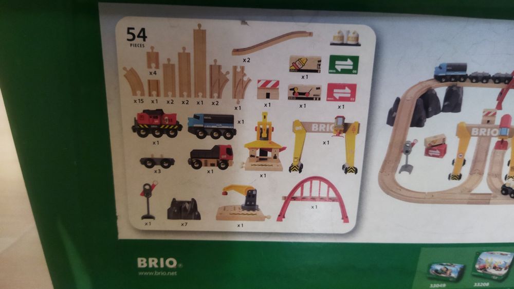 Brio Holzbahn, 54 pieces (Gebraucht) in Zürich für CHF 40 – mit ...