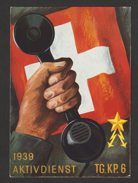 WK2 Einheitskarte Telegraphenpioniere Nr. 4 (Gebraucht) in Siebnen für CHF 25 – mit Lieferung ...