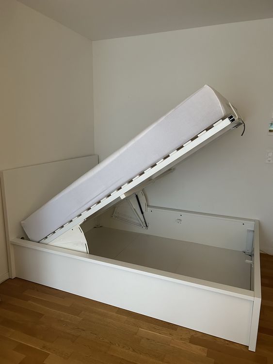 Malm Bett Mit Aufbewahrung 1
