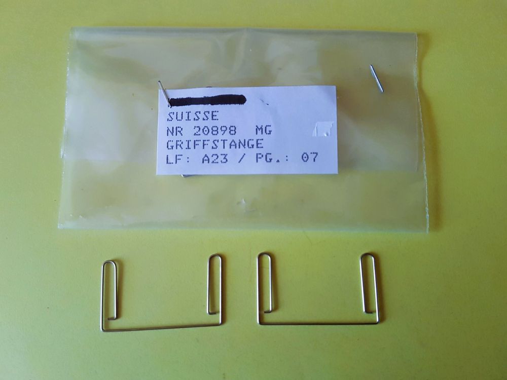 Märklin 20898, 208980 2 X Griffstange, für 3015 CCS 800, neu (Neu und ...