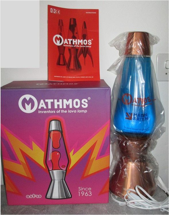 Mathmos Astro Lavalampe Kupfer Flasche Limited Grün/Orange | Kaufen auf ...