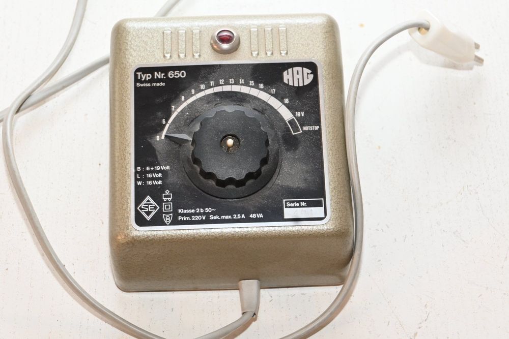 Hag Trafo Typ 650 220 V 48 VA | Kaufen auf Ricardo