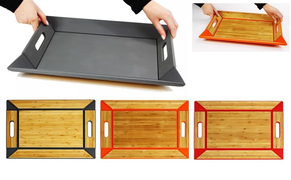 freeform Bambus Tablett Topfuntersetzer (Neu und originalverpackt) in ...