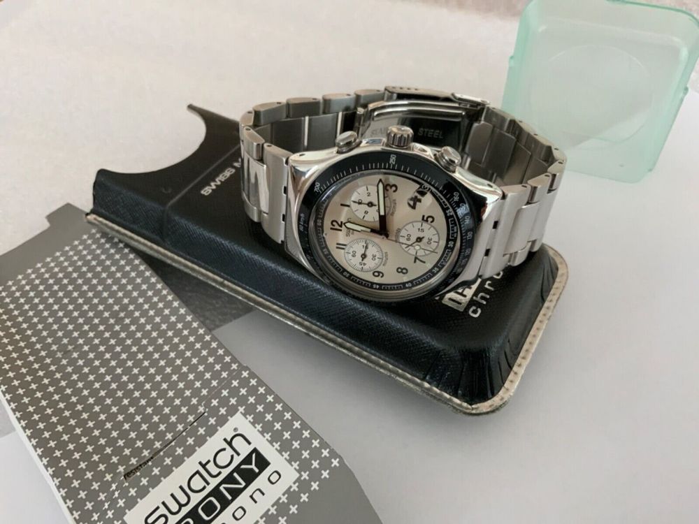 Swatch Irony Chrono DARING - ungetragen VINTAGE | Kaufen auf Ricardo