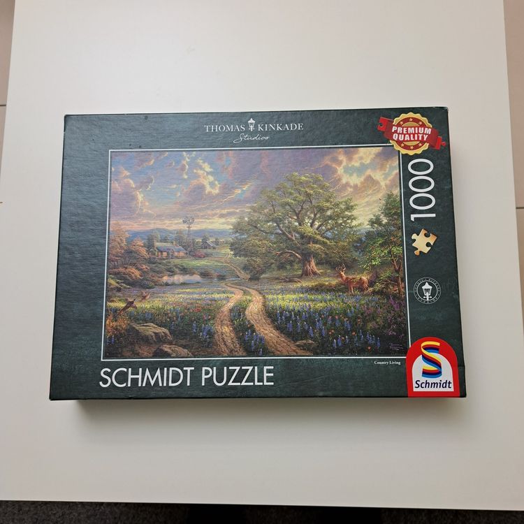 Schmidt Puzzle 1000 Teile (Gebraucht) in Dietwil für CHF 8 – mit ...