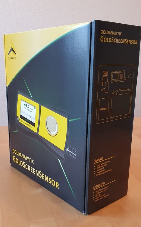 GOLDANALYTIX GoldScreenSensor - Goldprüfgerät FAST NEU (Neu (gemäss ...