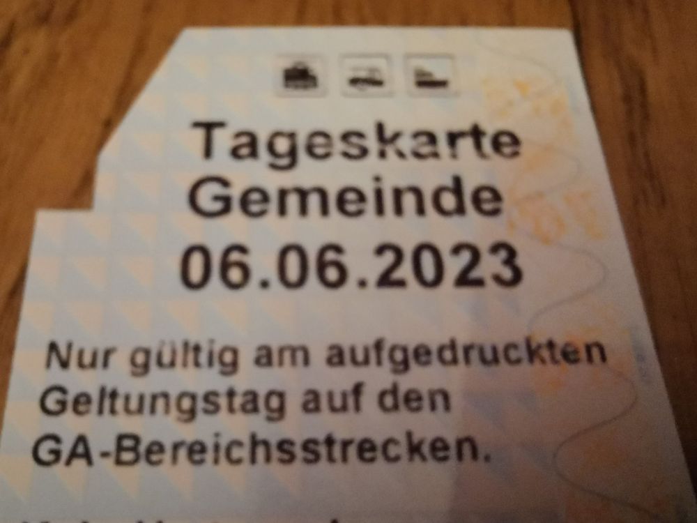 Carte journalière CFF SBB 06/06/2023 (Neuf avec emballage d'origine) à ...